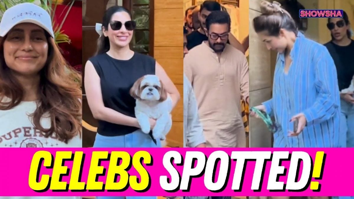 Aamir Khan, Malaika Arora, Anusha Dandekar, & Sophie Choudry Spotted Out And About In Bandra ...