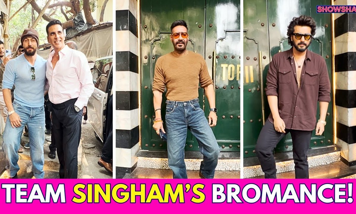Akshay Kumar, Tiger Shroff, Ajay Devgn & Arjun Kapoor Spotted Promoting ...