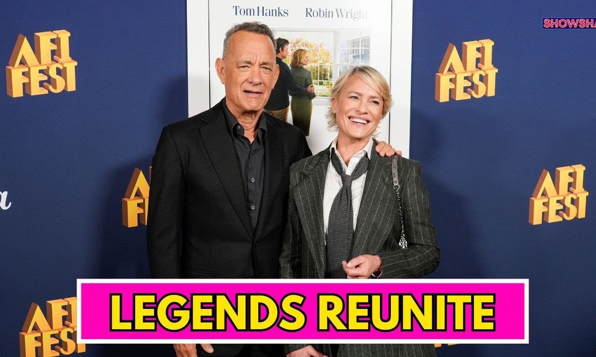 Hollywood Legends Tom Hanks & Robin Wright Reunite For ‘Here’ 30 Years ...