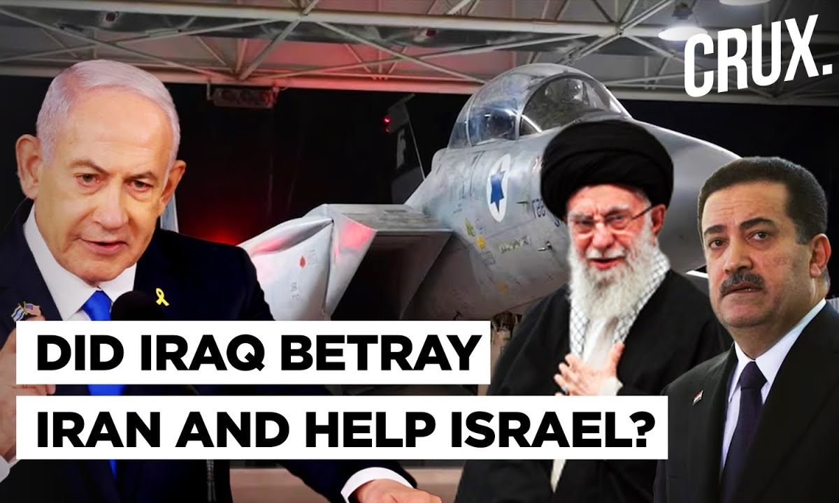 "Complicity Clear" Iran Claims Israel Used US-Controlled Iraqi Airspace ...