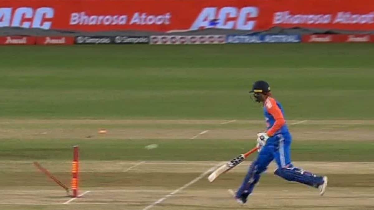 Towhid Hridoy Hits Bull's Eye to End Abhishek Sharma's Blistering Knock ...