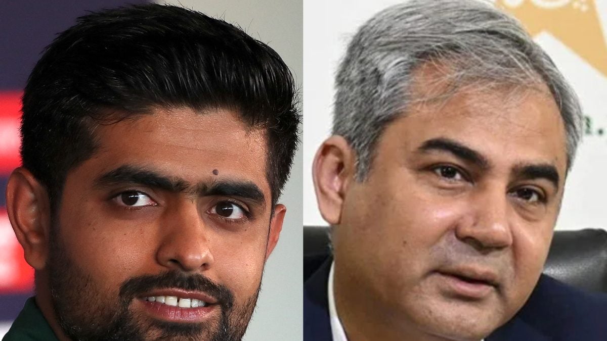 'No One Forced Him': Mohsin Naqvi Confirms It Was Babar Azam's Decision ...