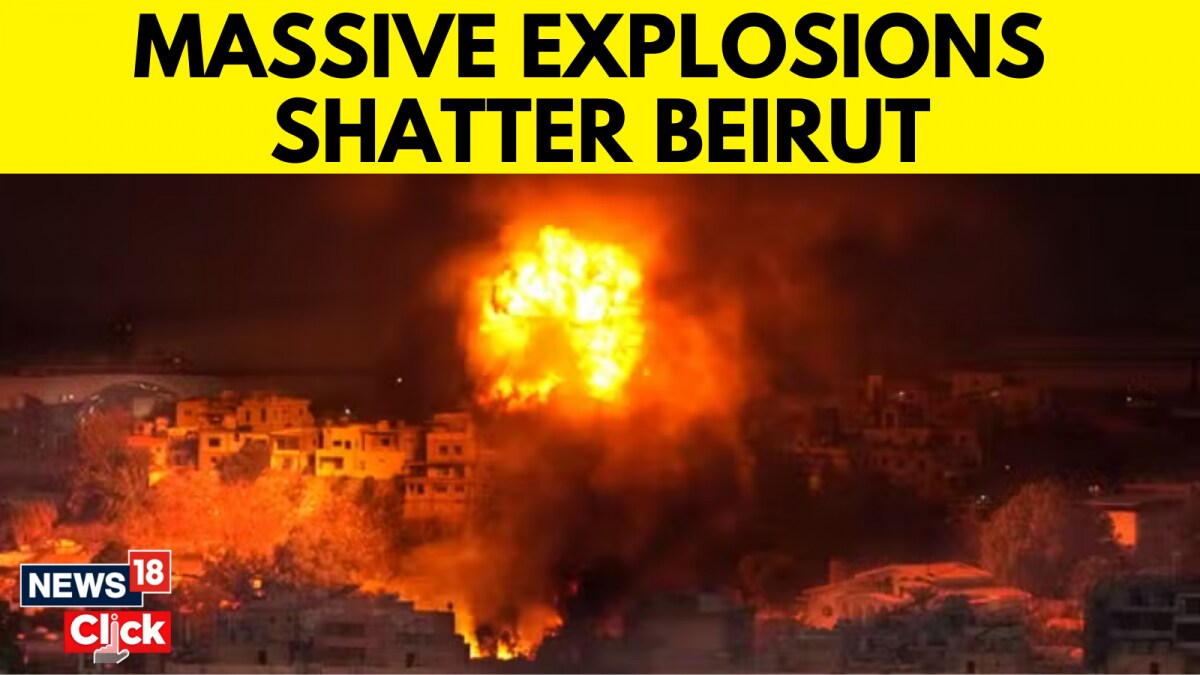 Large Explosion Rocks The Southern Suburb Of Beirut, Killing Several ...