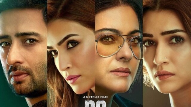 Kajol Unveils New Poster Of Do Patti Featuring Kriti Sanon, Shaheer ...
