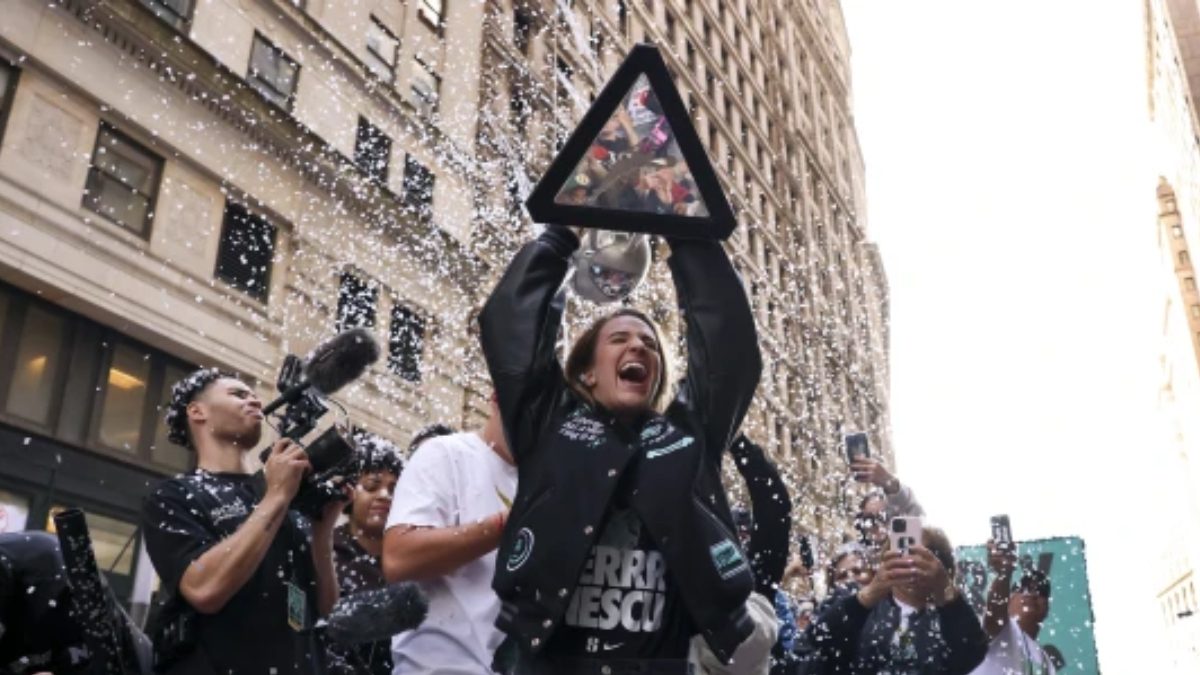 New York Liberty Celebrates Winning First WNBA Title Wth Ticker Tape ...