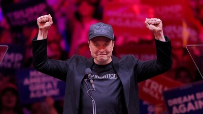 Elon Musk Introduces Himself As 'Dark Gothic MAGA' At Trump's New York ...