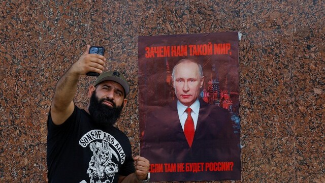 Russian President Putin’s Fans Hail Him As ‘Tsar’ On His 72nd Birthday ...