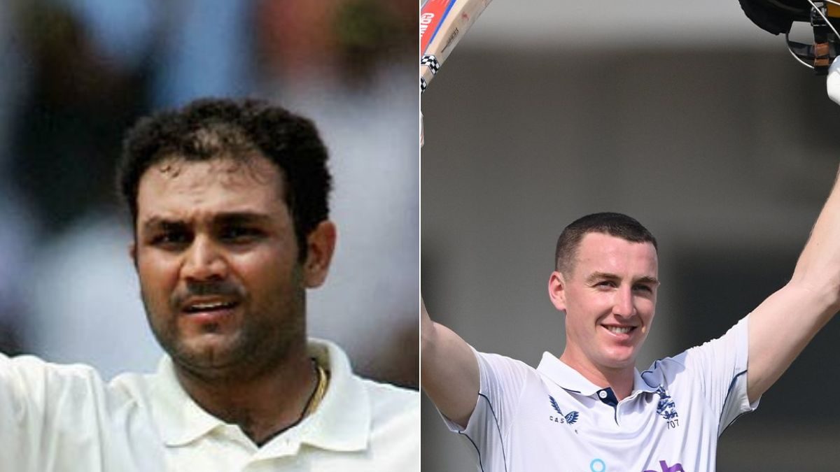 Harry Brook Breaks Virender Sehwag's Record in Multan with his Triple ...