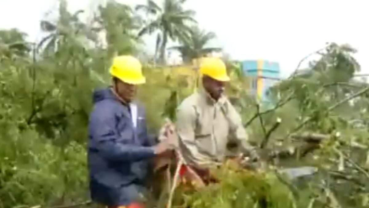 As Cyclone Dana Makes Landfall, Fire And NDRF Teams Swing Into Action ...