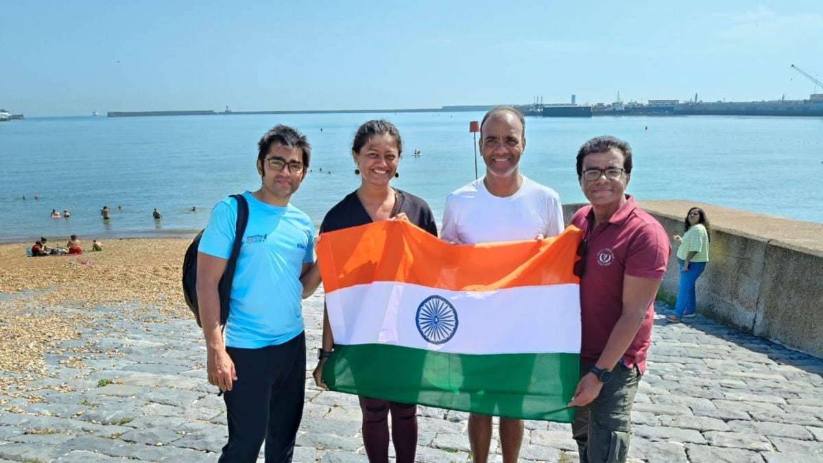Four Indian Swimmers Defy English Channel | Sports News - News18