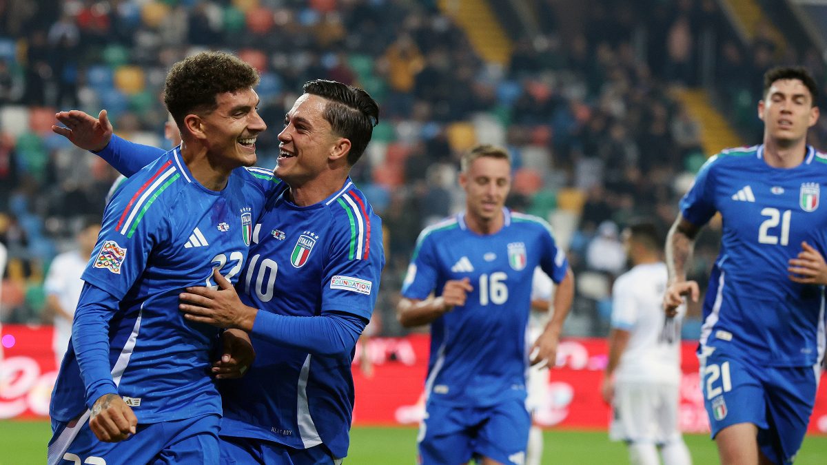 Nations League: Italy Beat Israel 4-1 Amid High Security | Football ...