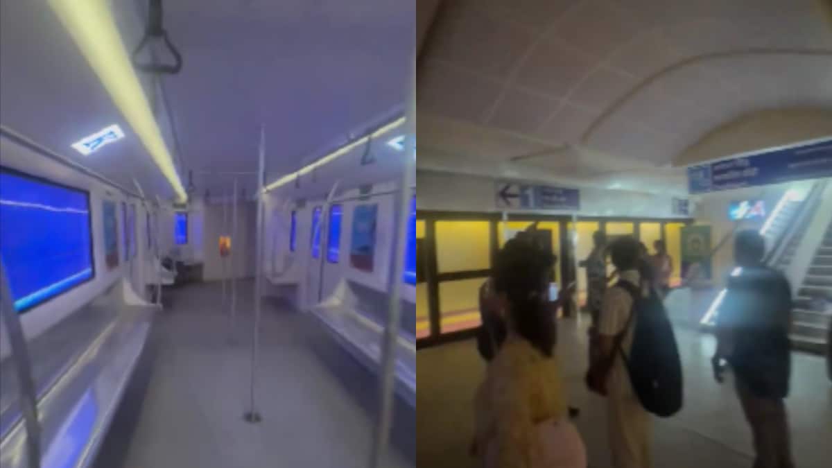 Kolkata's Metro-themed Durga Puja Pandal Shines Bright This Year: 'Talk ...