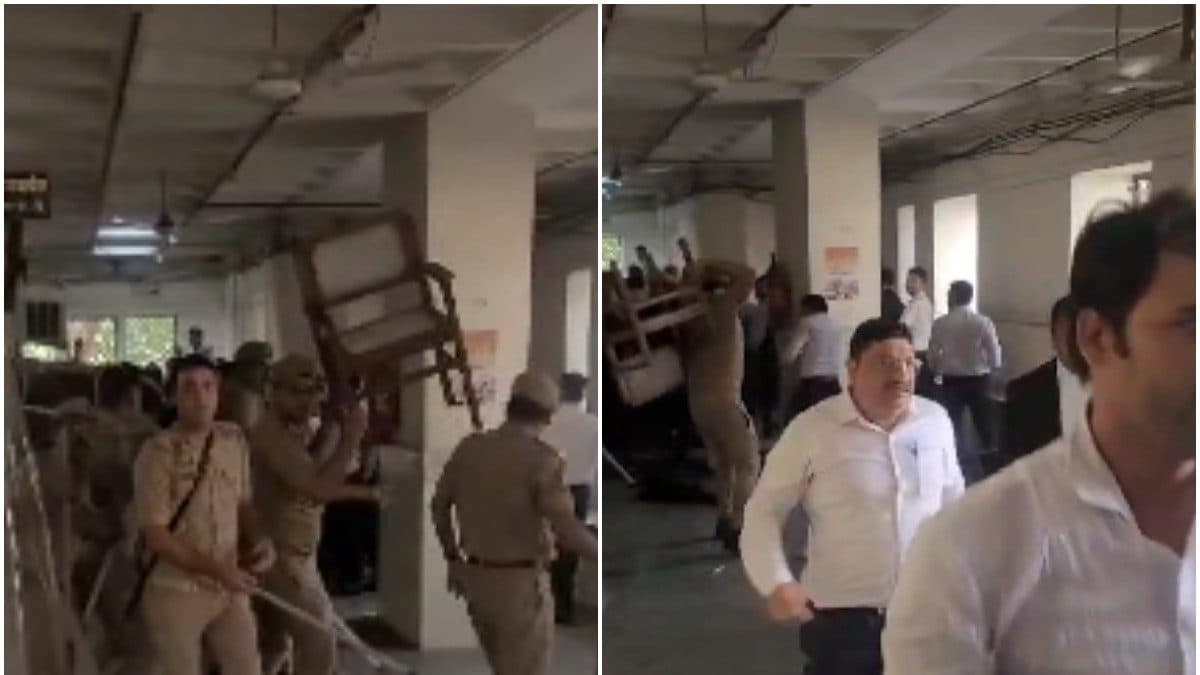 Chaos In Ghaziabad Court During Heated Argument Between Judge & Lawyer ...