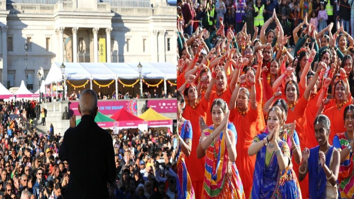 London Mayor Sadiq Khan Joins Thousands Of Hindus At Trafalgar Square ...