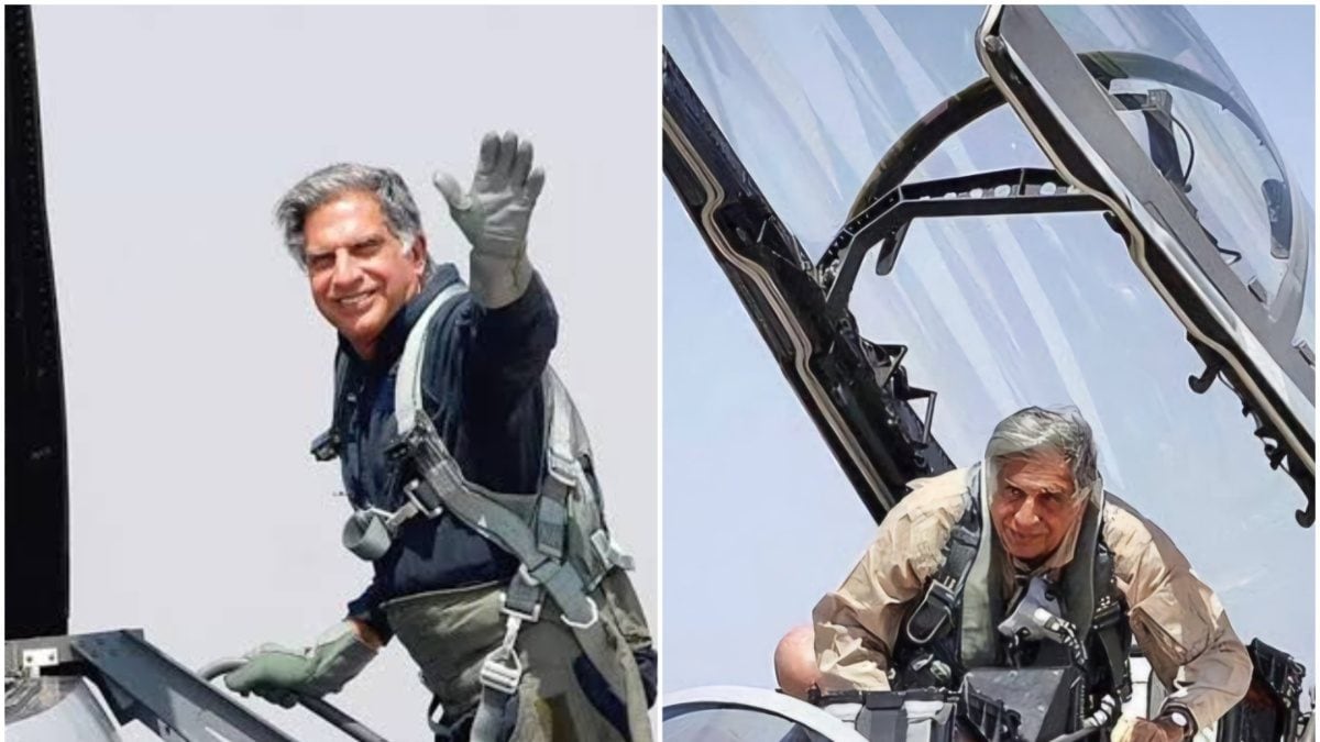 'One Of My Favourite Moments': When Ratan Tata Flew The Iconic F-16 Jet ...