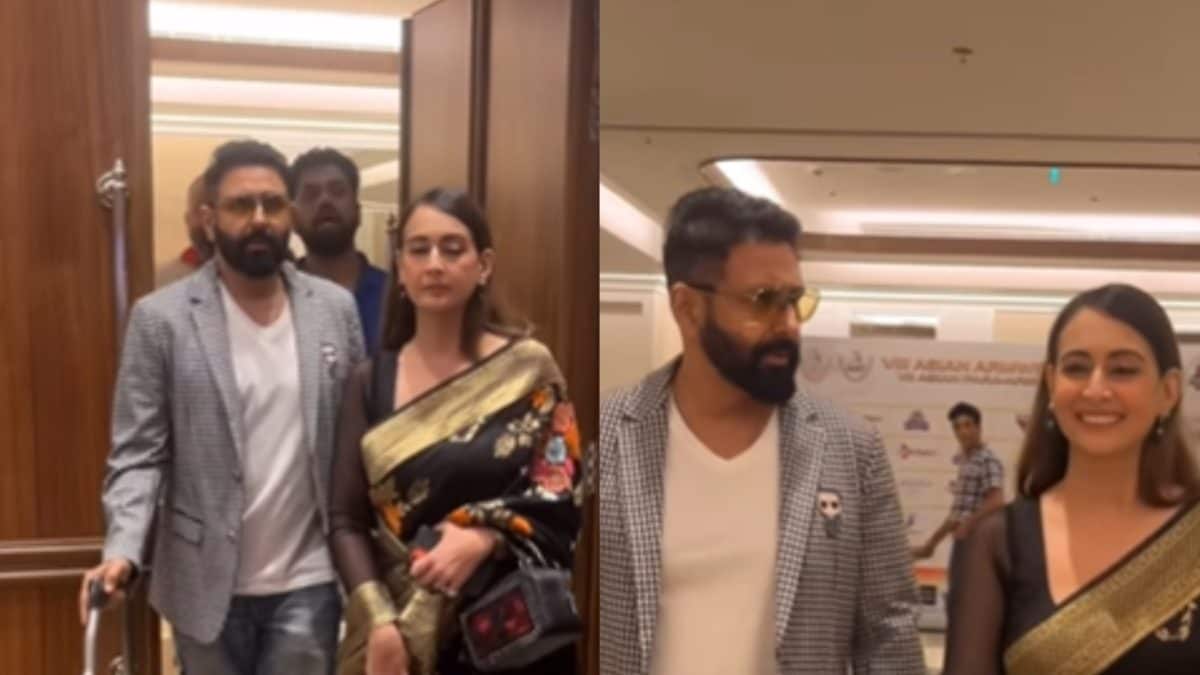 Parvin Dabas Makes FIRST Public Appearance With Wife Preeti Jhangiani ...