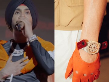 Diljit Dosanjh Wore A Diamond Crusted Watch At His Delhi Concert, Here ...