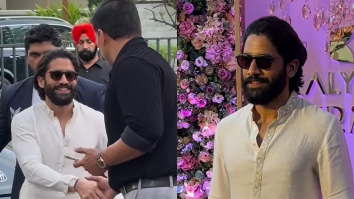 Naga Chaitanya Steps Out For Kalyan Jewellers' Navratri Puja Amid Konda ...