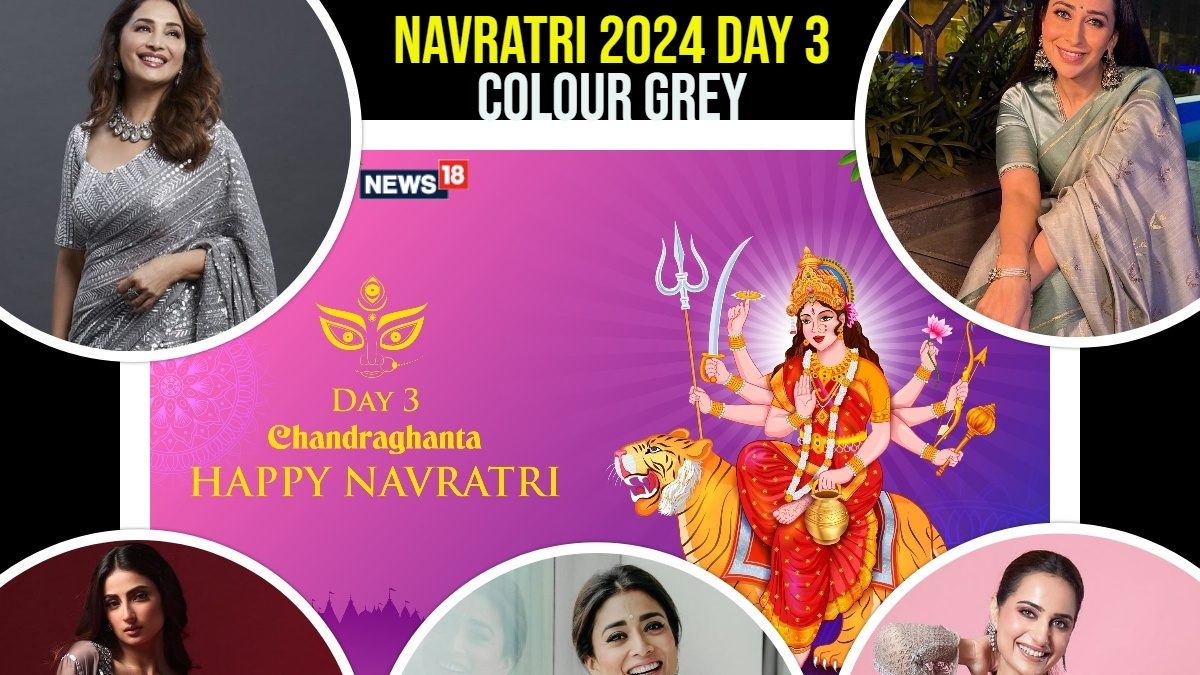Navratri 2024 Day 3 Colour: 5 Celebrity-Inspired Grey Outfits You’ll ...
