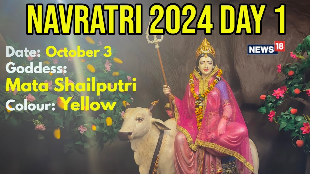 Navratri 2024 Day 1: Colour of the Day, Puja Vidhi, Shubh Muhurat, and ...