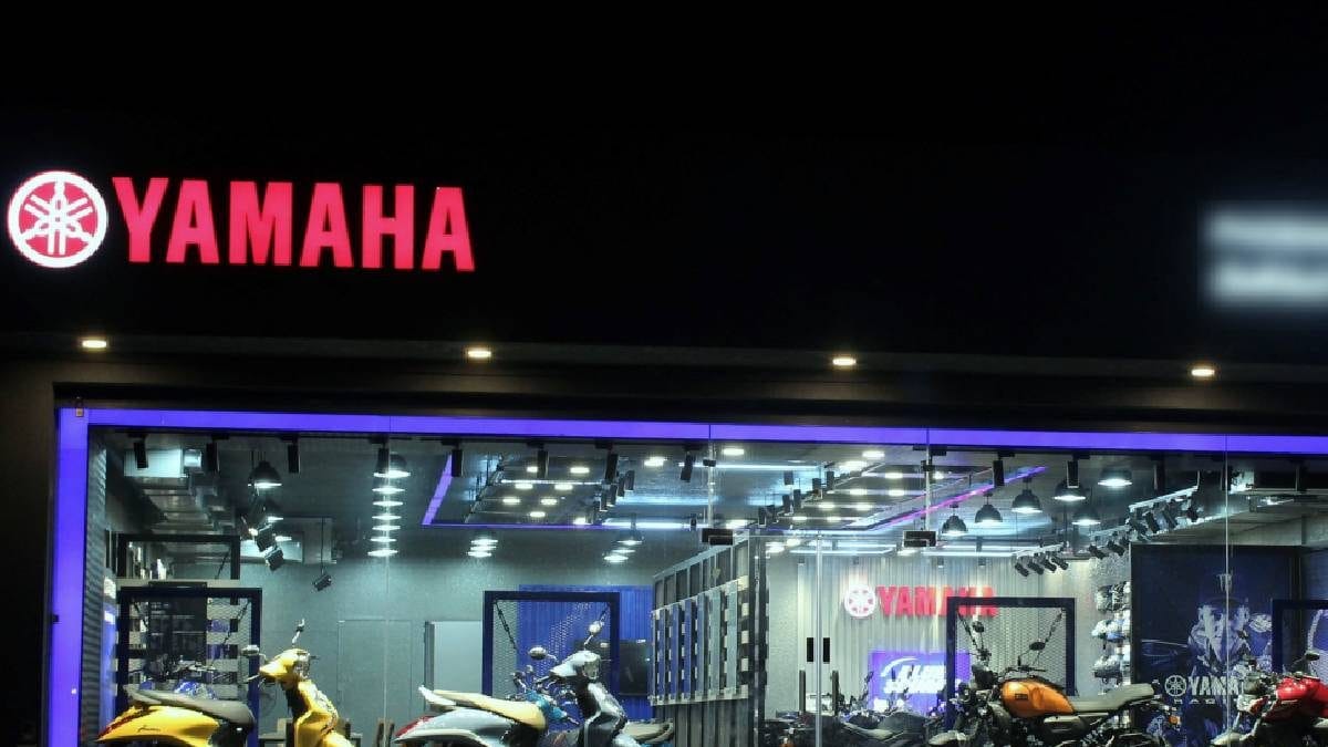 Logo Yamaha Blu