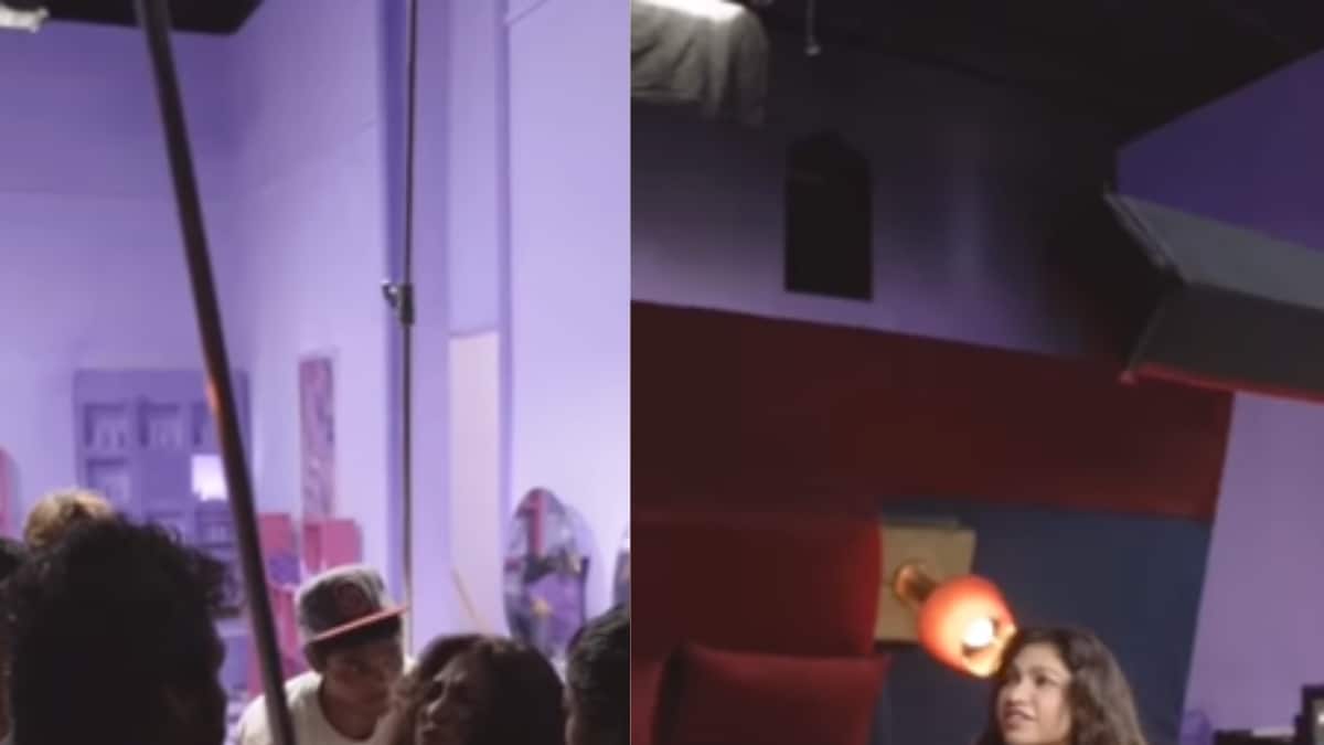 Shocking Video Captures Tulsi Kumar’s Narrow Escape As Wooden Prop ...