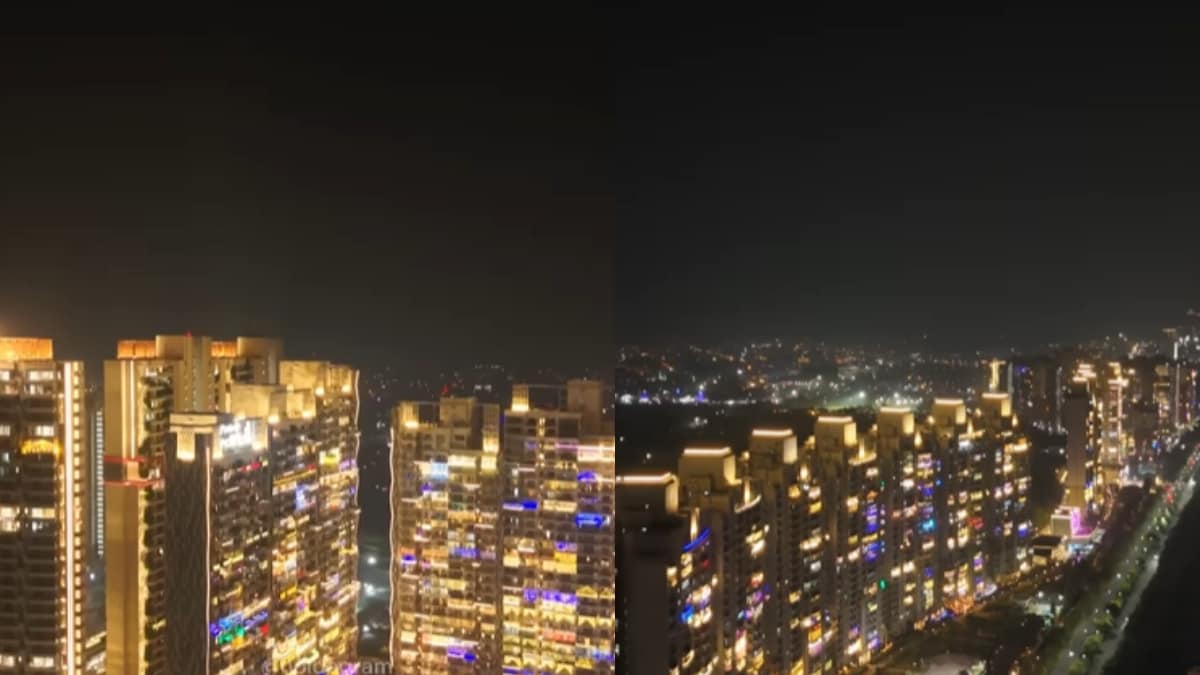 Watch: Aerial Footage Captures ‘Magical’ Diwali Night In Noida | Viral ...