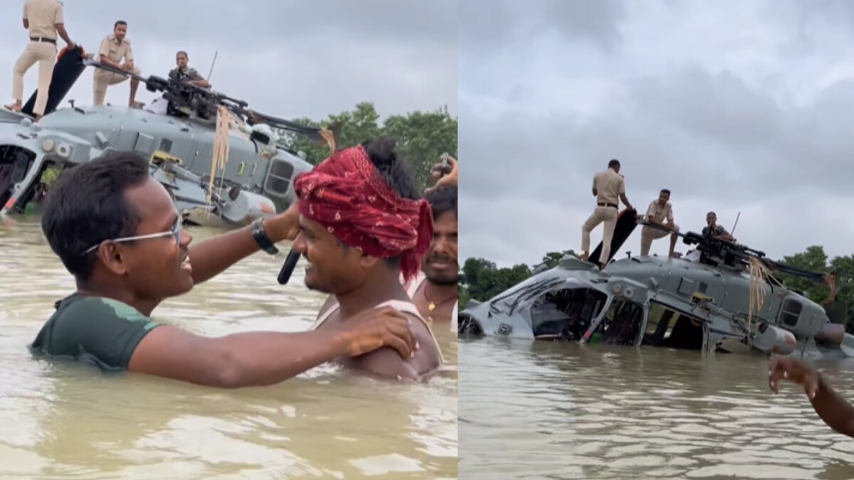 This Bihar YouTuber's Live Vlog On IAF Helicopter’s Emergency Landing ...