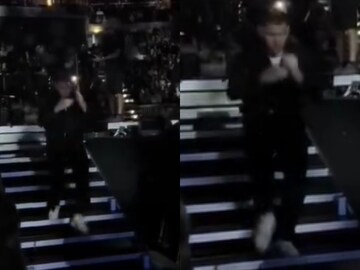 Nick Jonas in Danger? Singer Runs For Cover After Laser Was Aimed at ...