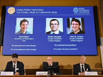 2024 Nobel Prize For Chemistry Goes To Baker, Jumper And Hassabis For Protein Design, Prediction ...