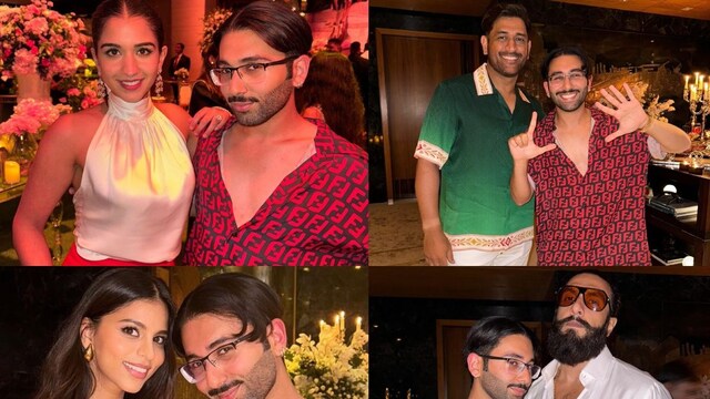 Orry Parties With MS Dhoni, Ranveer; Poses With Suhana & Birthday Girl ...