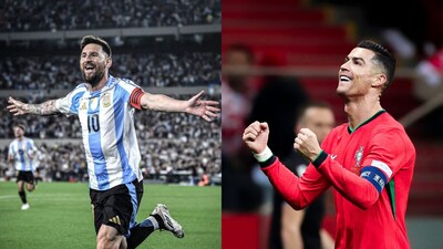 Lionel Messi Equals Cristiano Ronaldo's Breathtaking International Scoring Record With Hattrick ...