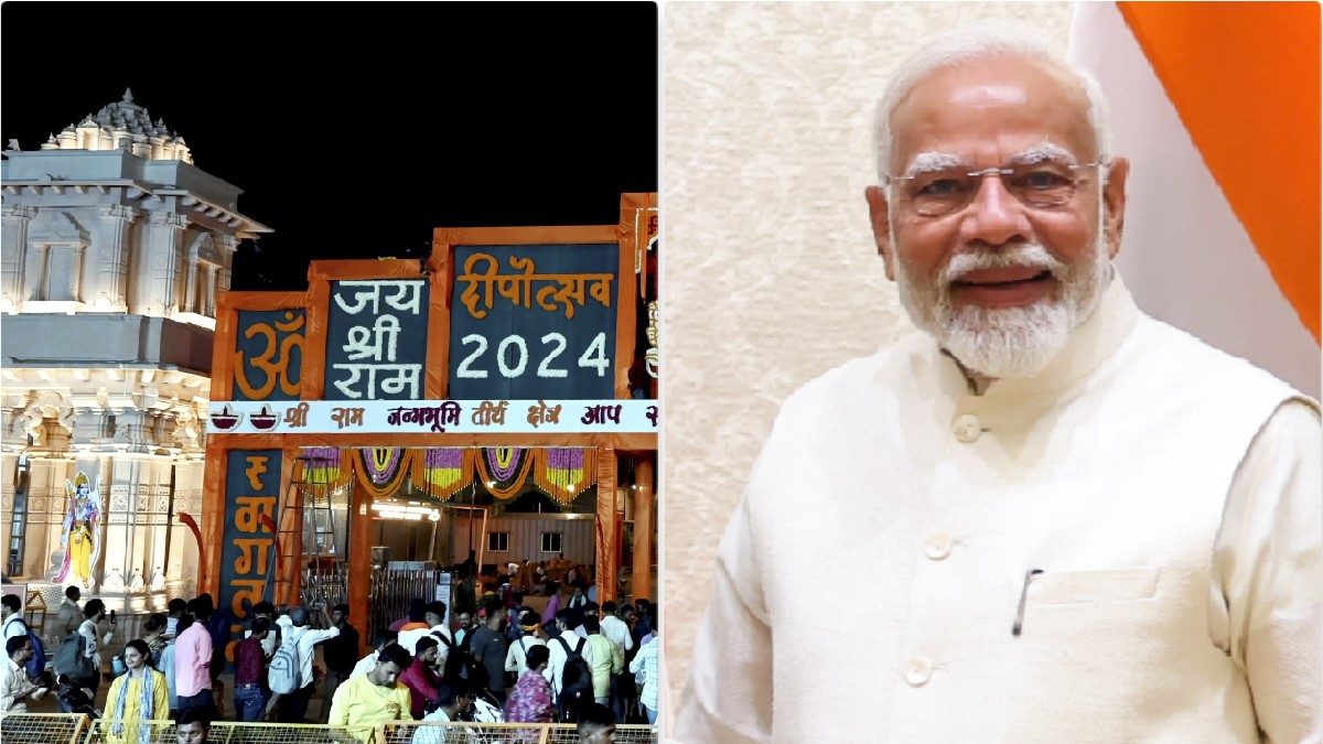 PM Modi Says Diwali Celebrations At Ayodhya’s Ram Temple End 500-Year Wait | India News - News18