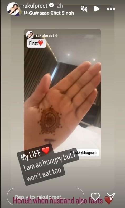 Rakul Preet Singh Shares First Look Of ‘Bed Rest Wala Karwa Chauth ...