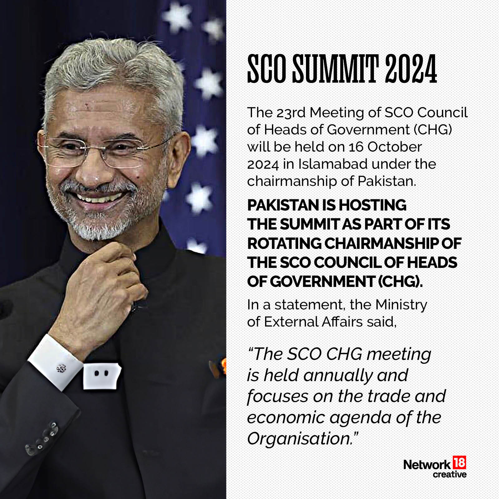 What Is SCO? A Multilateral Body Whose High-Level Meeting Jaishankar Is ...