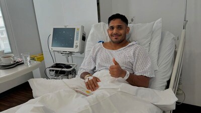 India Cricketer Tushar Deshpande Undergoes Ankle Surgery in London ...