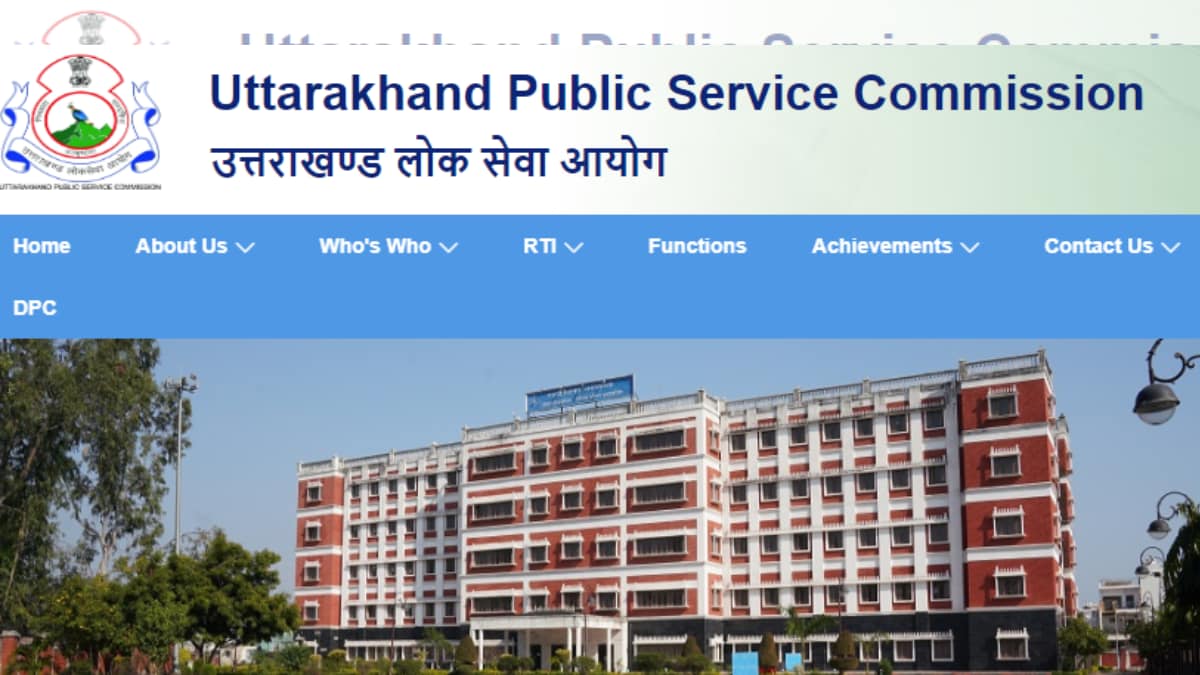 UKPSC Recruitment 2024: Registration For 613 Group C Lecturer Posts ...