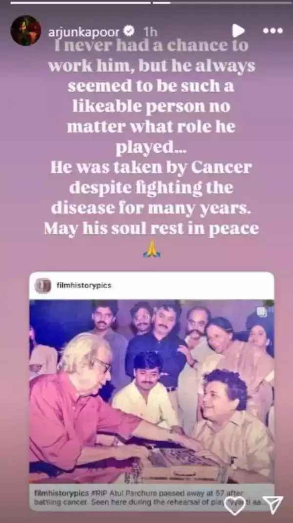 RIP Atul Parchure: Arjun Kapoor, CM Eknath Shinde And Sachin Pilgaonkar ...