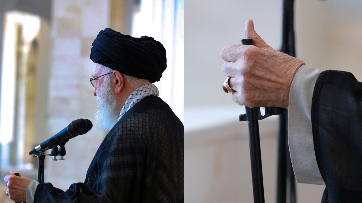 'Israel Will Not Last Long': Gun In Hand, Iran's Khamenei Issues Dire ...