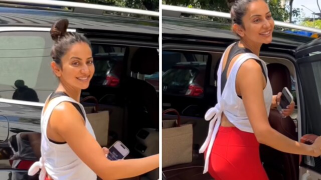 Watch: Rakul Preet Singh Shines Bright As She Exits Gym After A Morning ...
