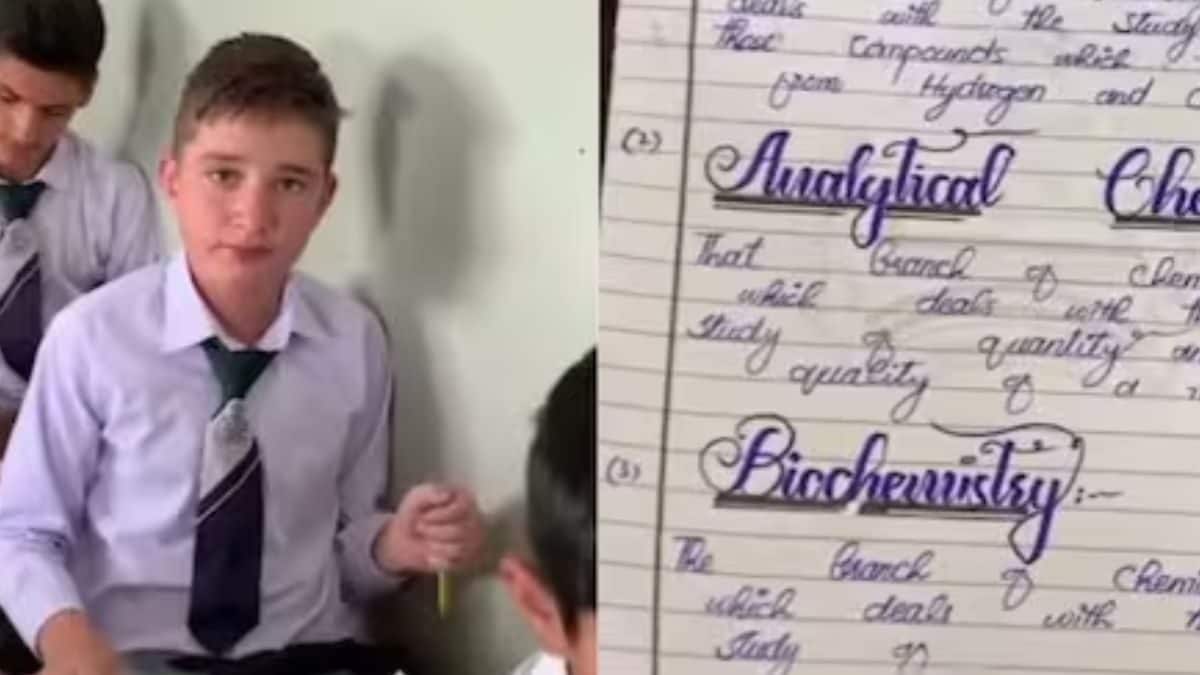 Flawless Writing Of A Pakistan Boy Turns Exam Answer Sheet into A Work ...