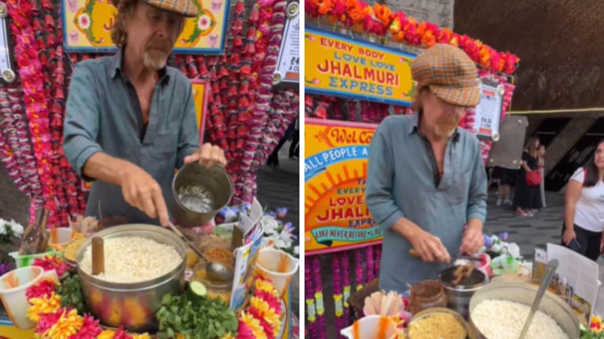 Video Of British Vendor Selling Kolkata-Style Jhalmuri In London Is ...