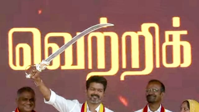 In First Speech, ‘Thalapathy’ Vijay Identifies Political Enemies But ...