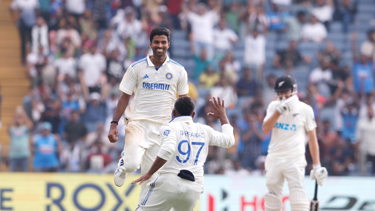 2nd Test: Sundar Career-Best 7/59 Limits NZ to 259, IND 16/1 At Stumps ...