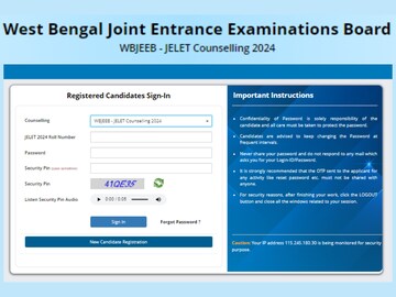 WBJEEB JELET Counselling 2024 Registration Begins At wbjeeb.nic.in, Direct Link To Apply Here ...