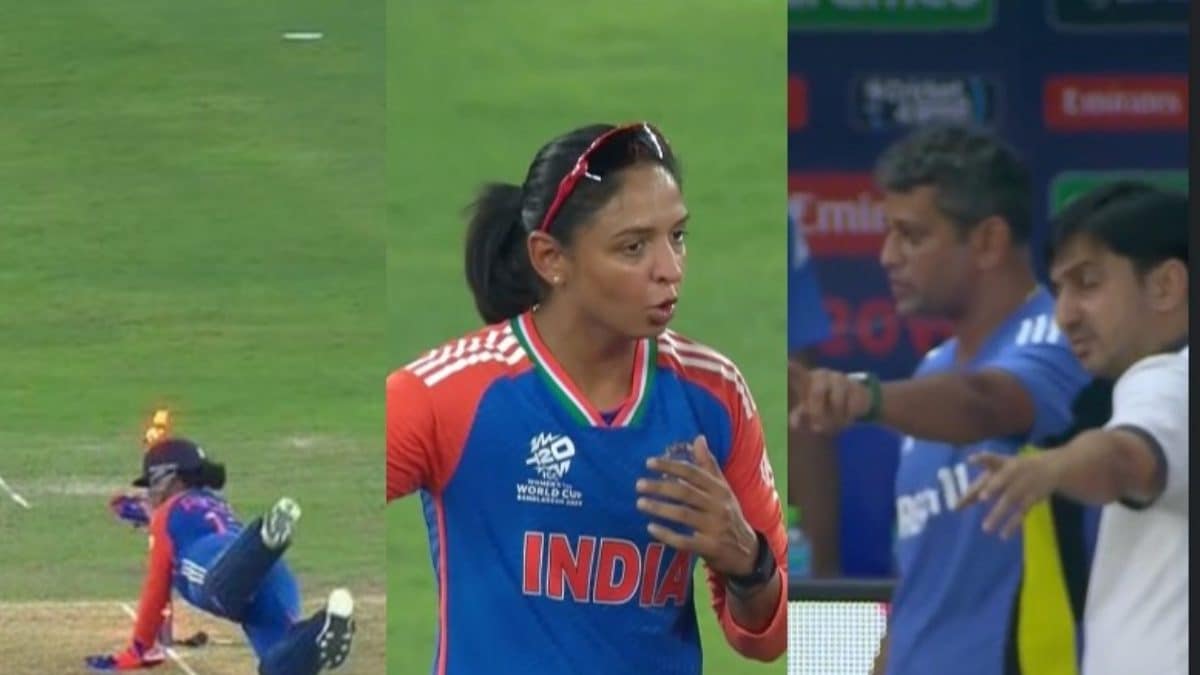 Amelia Kerr's Controversial Run-Out Reversal Enrages Harmanpreet Kaur ...