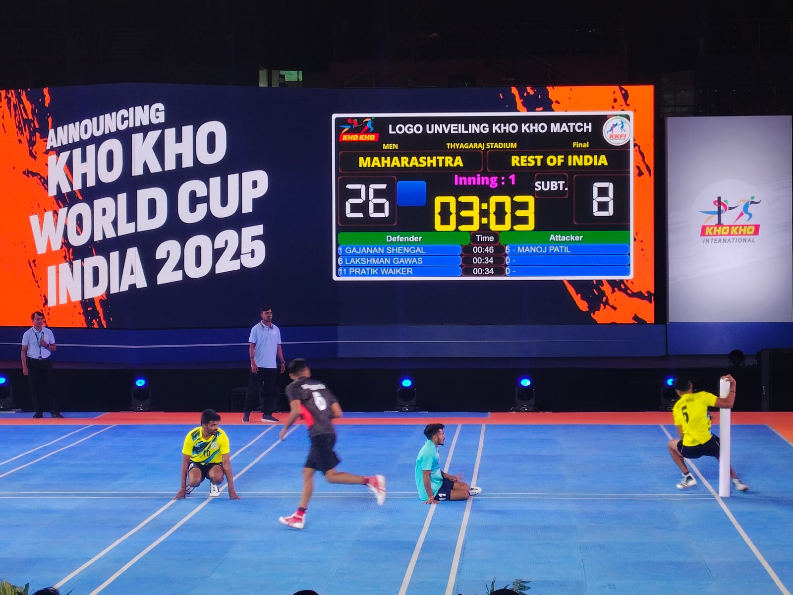 Official Logo For Inaugural Kho Kho World Cup in 2025 Unveiled; New ...