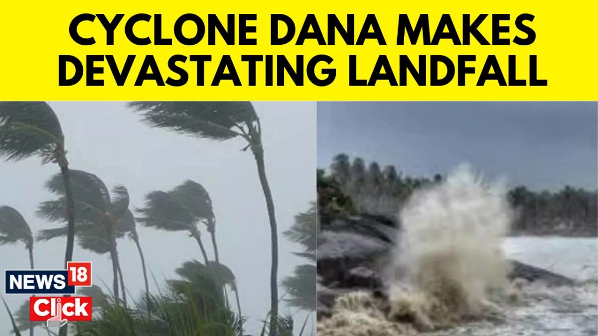 Severe Cyclone Dana Brings Heavy Rains, Strong Winds To Odisha As It ...
