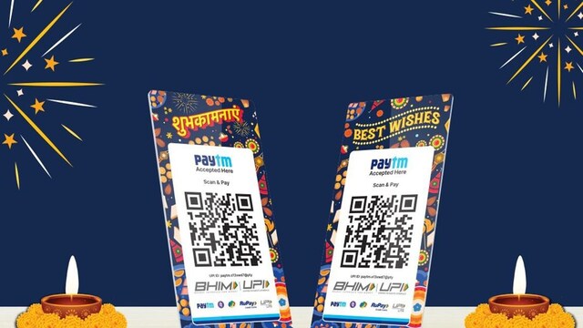 Paytm Launches Diwali-themed QR Code - News18