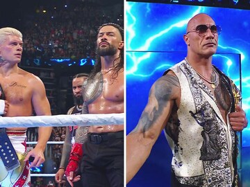 WWE Bad Blood: Jimmy Uso Helps Roman Reigns and Cody Rhodes Beat The ...